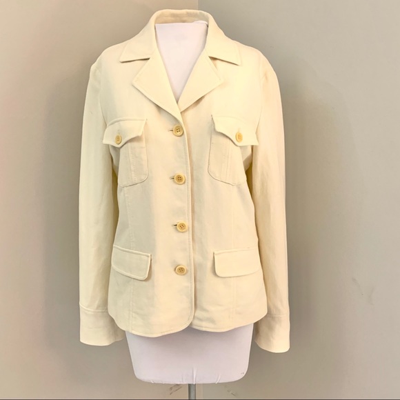 Olsen | Jackets & Coats | Olsen Linen Jacket | Poshmark